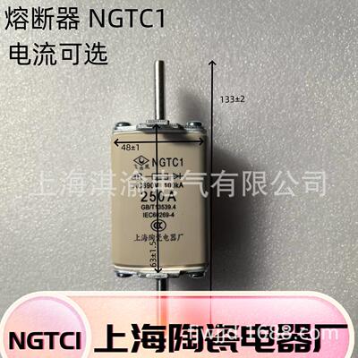 熔断器NGTC1熔芯保险丝半导体设备保护体上海陶瓷电器/飞凰专用