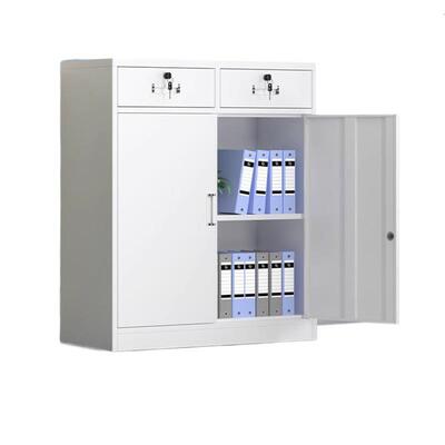 柜BZ-88888铁屉皮柜办公室文件柜资料带锁多层抽小具矮柜家用收纳