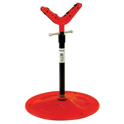 V型管子支架滚轮支架可调式高度可承重1134kg管道支架