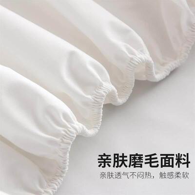 Bedspread fitted sheet cotton mattress protective dust cover