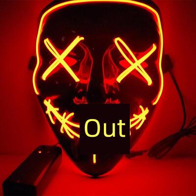 Halloween LED Mask Purge Masks Election Mask 鬼步舞面具