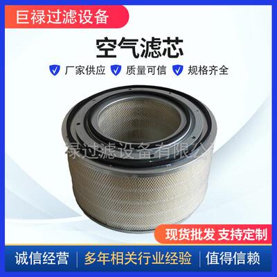 供应替代滤芯8N6309空气滤芯 工程机械滤芯