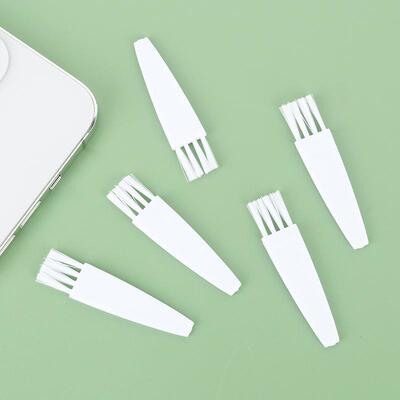 Ear pick accessory cleaning brush, eyebrow trimmer accessory