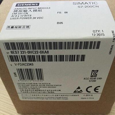 6ES7231-0HC22-0XA8数字量模块SIMATIC S7-200 CN 模拟输入EM 231