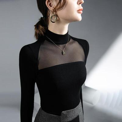 Bodysuits For Women Mock Neck Shapewear Body Suit Long
