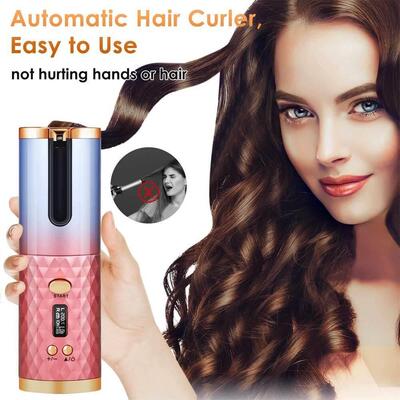 Automatic Hair Curler Curly Machine Ceramic Cordless