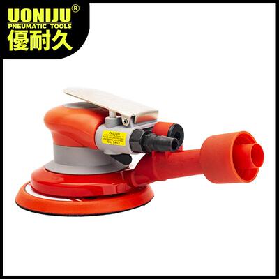 优耐久UNJ-5601D抛光机汽车打蜡汽动风磨5寸工业级自吸尘打磨机