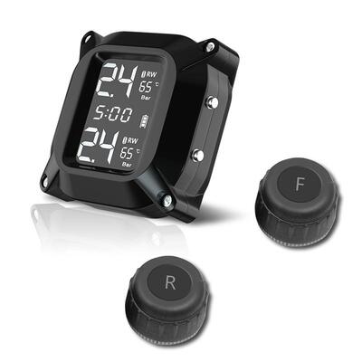 外置摩托车胎压motorcycle tpms 2轮胎压检测器motorbike tpms