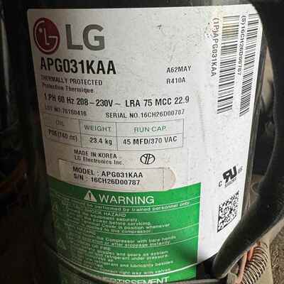 制冷压缩机ABG051KAC APG031KAA ABG036KAA ABG042KAA