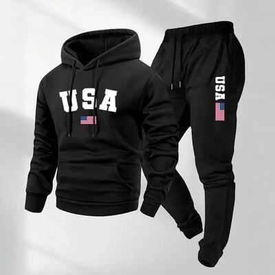 Men's Hoodie Sweatpants Jacket Comfortable Stylish