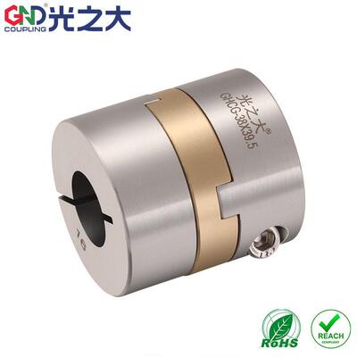 光之大传动GND不锈钢十字滑块联轴器GHCG-55X57替用米思米MFJCG55