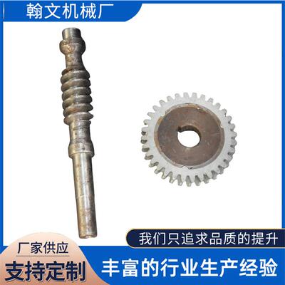 发机用蜗轮蜗杆减速机配件伞大材XIS小模数齿轮不锈电钢质涡轮