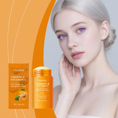 VIARELINE Turmeric Vitamin C Cleansing Stick - Gentle and Po