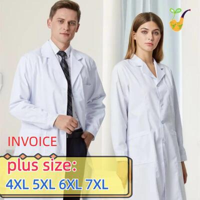 White coat chemistry Lab coat Doctor clothes laboratory coat