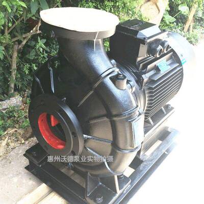 惠州沃德铸铁材质循环水管道增压泵低噪音电机泵KTX125-100-400B