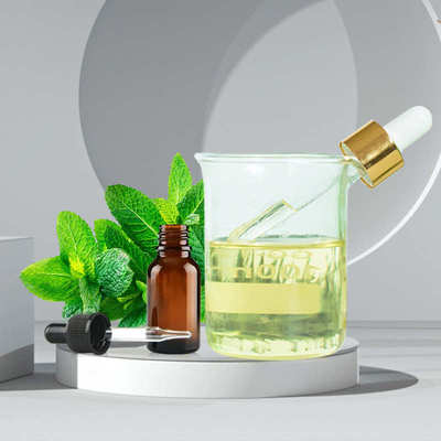 薄荷原油Crude Peppermint Oil食品级薄荷叶油薄荷醇80%香薰SPA油