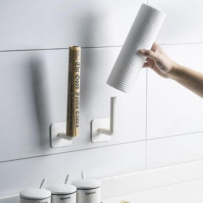 Kitchen paper towel holder, no-drilling required, specially