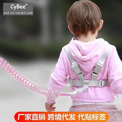 2-meter lockable spring rope child anti-lost wristband leash