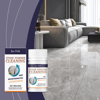 JUE FISH Stone Cleaning Powder - Improved Formula for Removi
