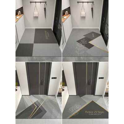 入户门地垫进门口门垫新款奢防滑门子玄垫关脚垫可轻裁剪F77MS5TH