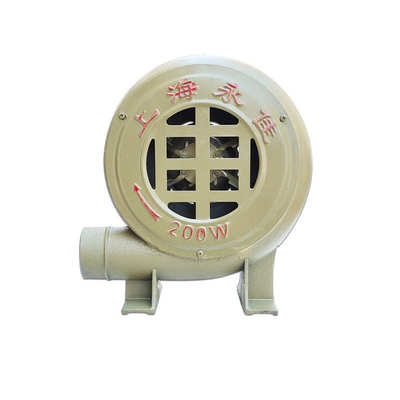 鼓风机200W纯铜线大电机CZT低噪音离心炉灶大风量风机220V吹风机