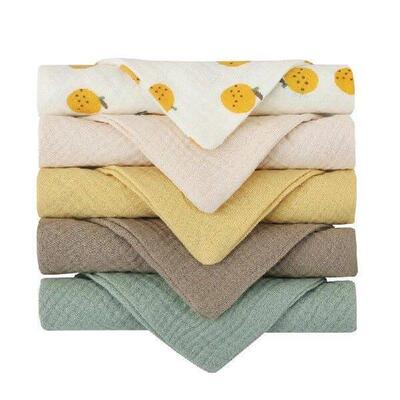 5pcs Baby Saliva Towel Absorbent Baby Burp Cloth
