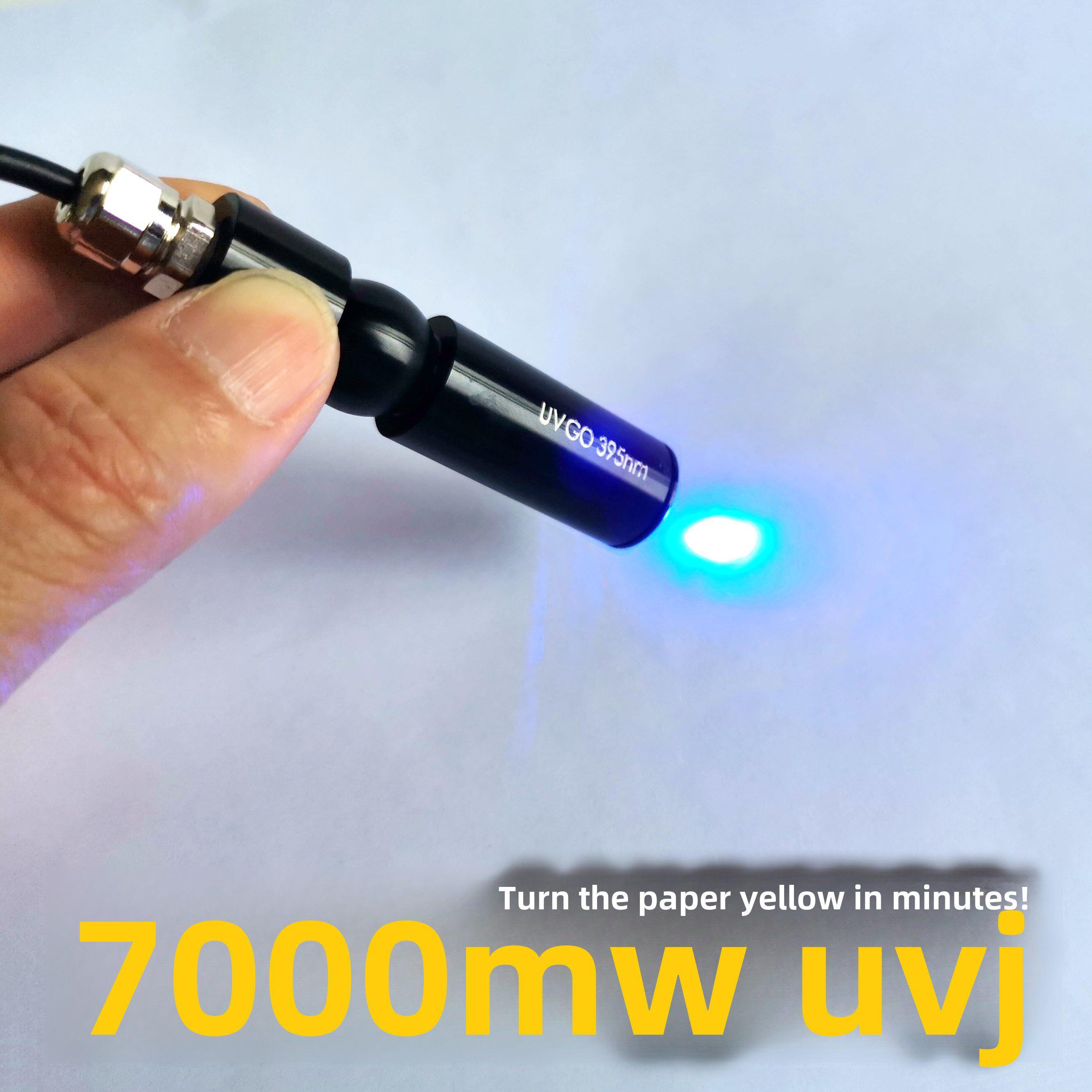 Uvgo超聚光Uv灯Uv光源高能固化灯Led Uv灯Uv胶专用