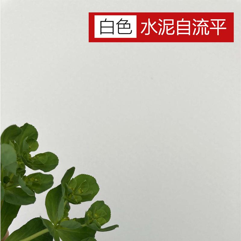 白色自流平水泥乐邦X-801面层自流平砂浆民宿展厅地面
