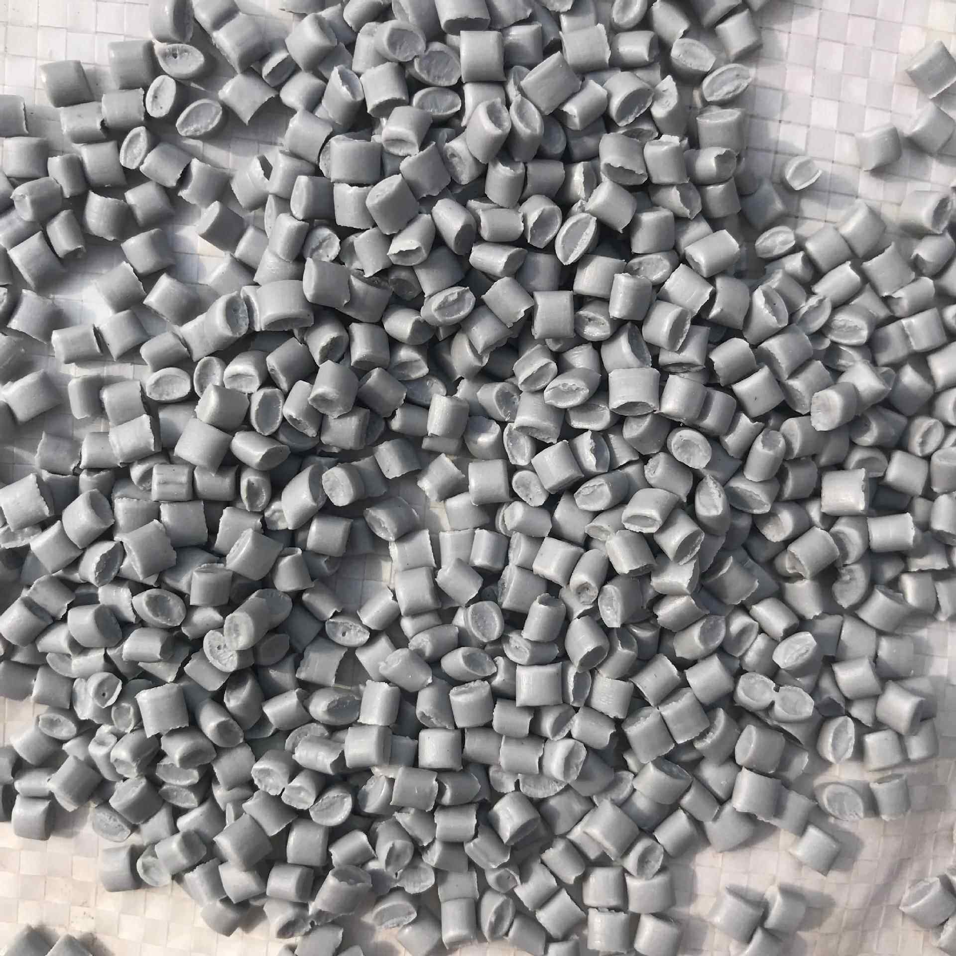 现货灰色PP再生料高溶脂pp灰白聚丙烯pp料PP塑料颗粒优质