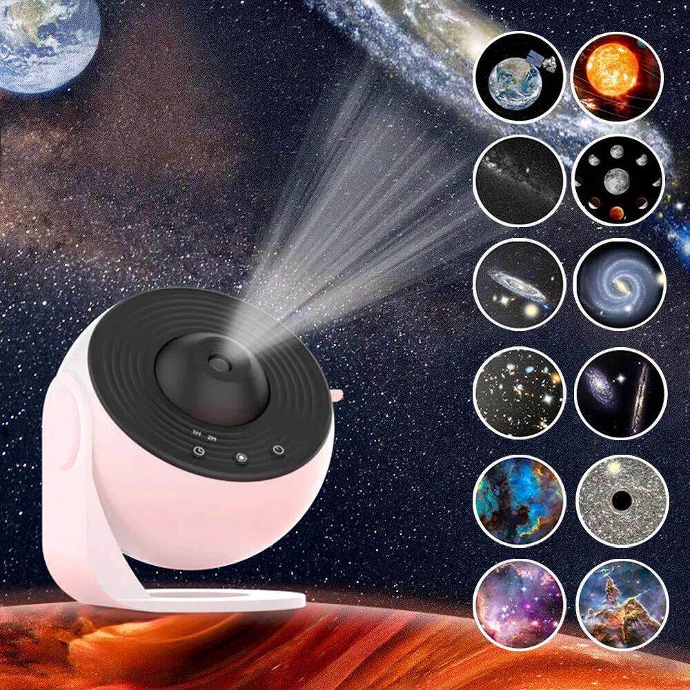 LED Night Light Galaxy Projector Starry Sky Projector 360°