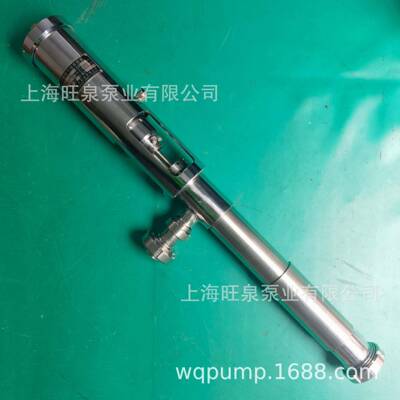 上海旺泉FY1.2T-400mm-SMS卫生级活接方式气动桶泵、气动浆料泵