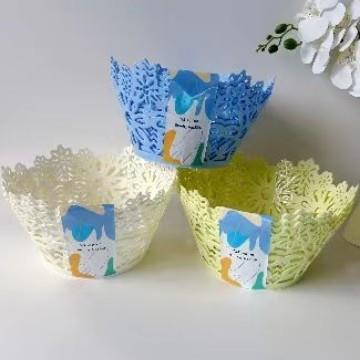 Lace Hollow Deep Snack Candy Dish, Dried Fruit Plate, Plasti