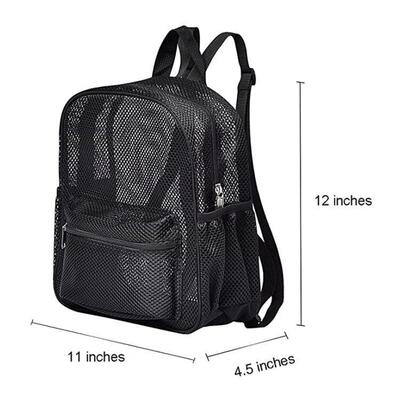 Mini mesh backpack, high load-bearing mesh backpack, transp