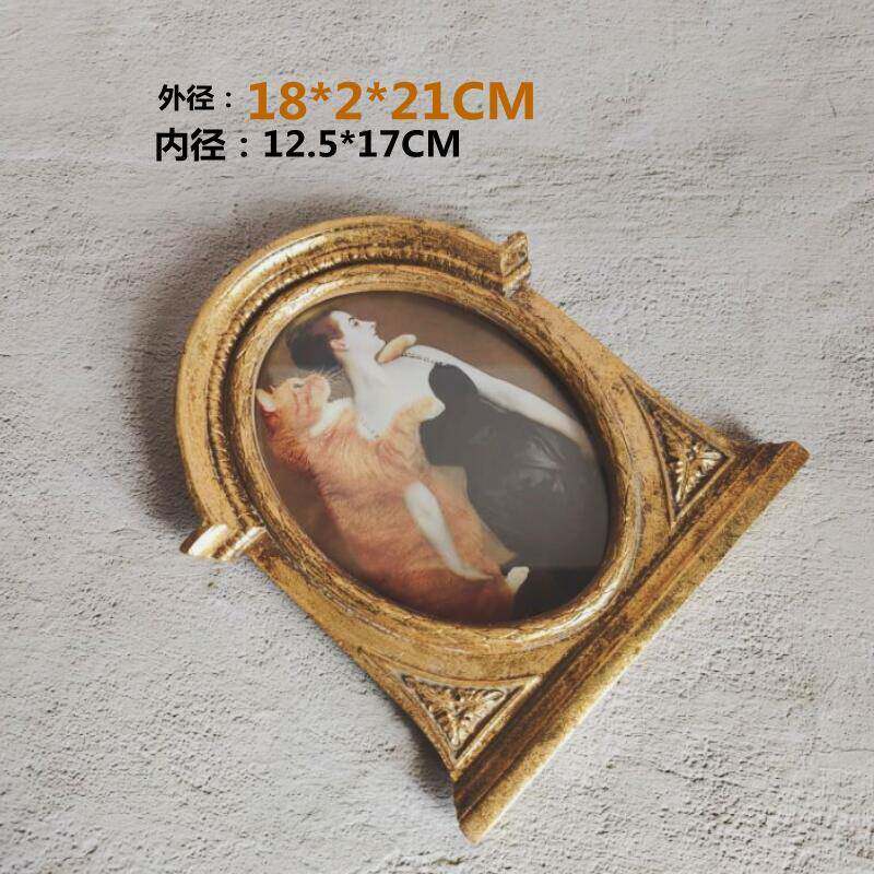 新款直销装饰画客厅轻奢挂画卧室餐厅欧式复古沙发树脂相框防水手