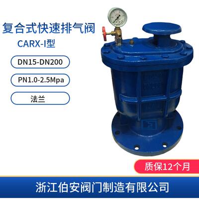QT450复合式快速排气阀CX-16Q给排水系统用