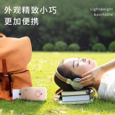 照片机小打型洗印机口袋冲印机便携樱花粉~式印迷你高0清无线CP21