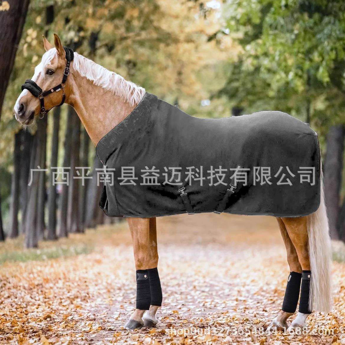 冬季保暖马衣加棉马衣加厚防蚊虫马衣毯舒适法兰绒马匹保护衣