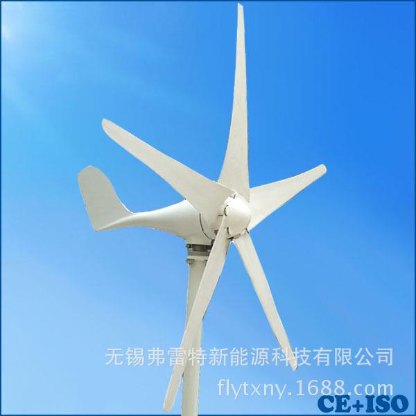厂家小型风力发电机 300W家用小型风力发电机 风力发电机