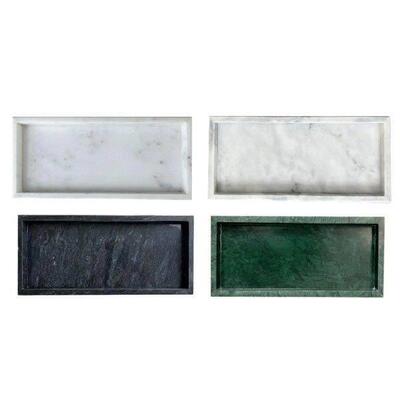 Marble Storage Tray Elegant Decorative Tray Rectangular