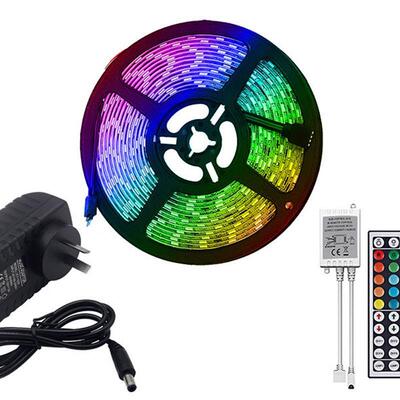 防水5M 24W Rgb Smd灯Led灯带44KEYstring灯