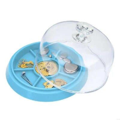 Q39B 6 Slots Watch Dust Sheet Cover with Tray Watch