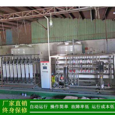20t/hUF超滤装置+RO膜反渗透净化水设备每小时20吨纯水设备供应