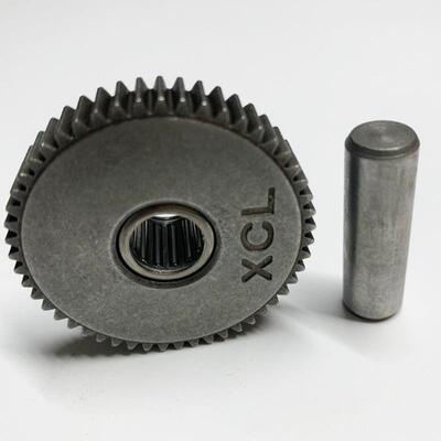 摩托车配件福禧花嫁巧格100 RSZ100鬼火JOG100启动马达齿+销