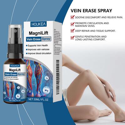 HOUKEA Leg Care Spray: A fine-textured, refreshing, and mois