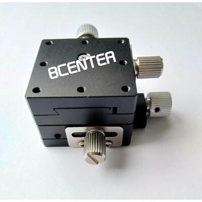 米思米款精密滑台XFES40/XYFES40/25/60燕尾槽型进给丝杆微调平台