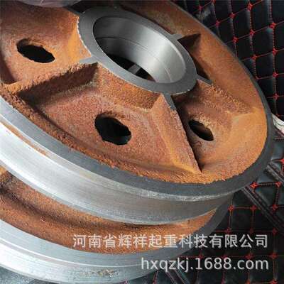 厂家直销单双梁起重机钩轮片3t5t10t16t32t铸铁滑轮钩轮