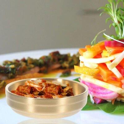 3 Pcs Stainless Steel Dipping Dish Dough Bowl Seasoning