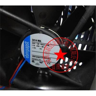 3414NGL 24V 58MA 1.4W 德国 9225 设备进口风扇