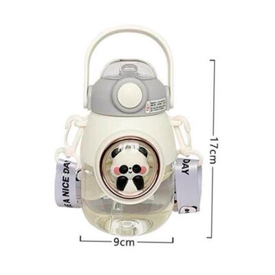 820ML Kids Water Bottle with Straw for Children Girls School