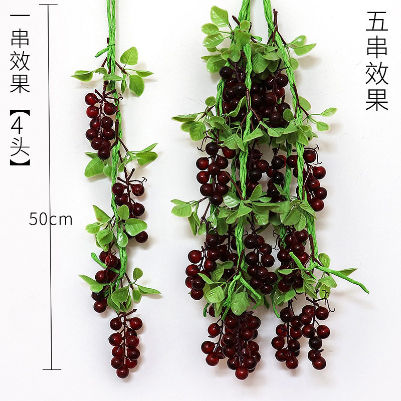 大红小辣椒串新年室内装饰中国结挂件布艺辣椒串挂饰元旦节庆用品